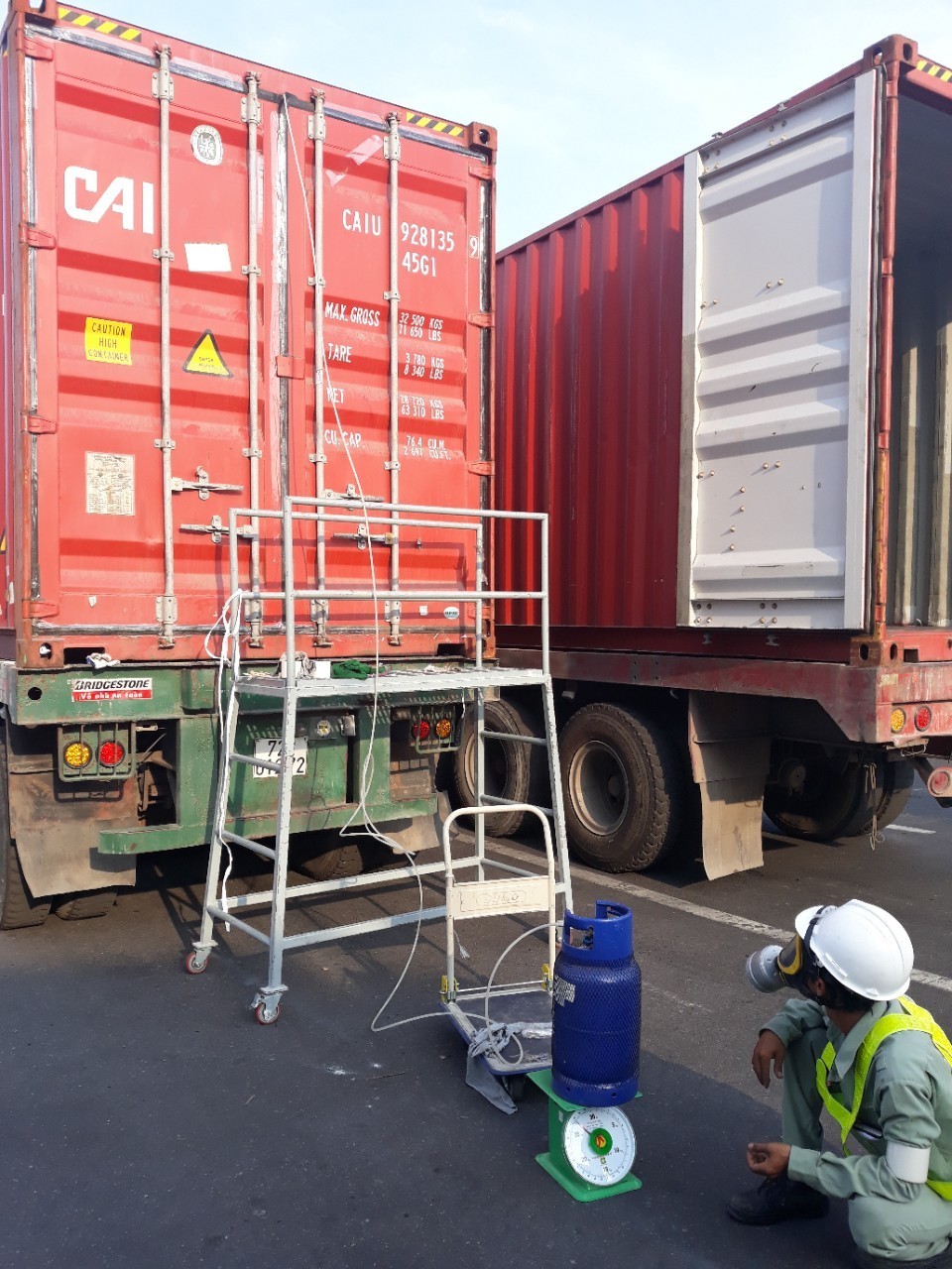 Container Fumigation - Vietnam Fumigation Joint Stock Company Container Fumigation - Vietnam Fumigation Joint Stock Company